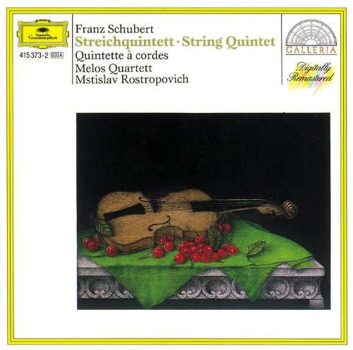 Amazon.com: Schubert: String Quintet In C Major D.956, Op. Posth. 163: Mstislav Rostropovich ...