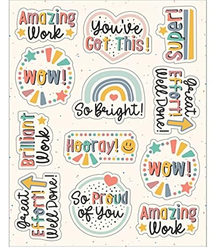 Carson Dellosa We Belong 72-Piece Motivational Stickers for Kids ...