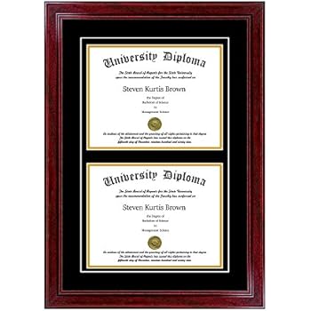 Amazon.com - Western Governors University (WGU) Diploma Frame - Mahogany