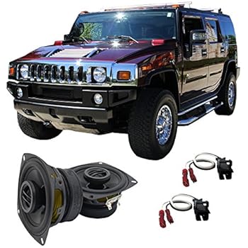 Amazon.com: Fits Hummer H3 2006-2010 Rear Pillar Replacement Speaker ...