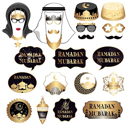 Ramadan Decorations,Ramadan Photo Booth Props,Eid Photo Booth Props ...