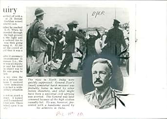 Amazon.com: Vintage photo of Brig.-Gen. Reginald Dyer: Entertainment ...