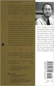 Bearing the Cross: Martin Luther King, Jr., and the Southern Christian ...