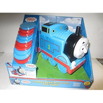 Amazon.com : Thomas the Train Tank Engine Coin Bank : Baby