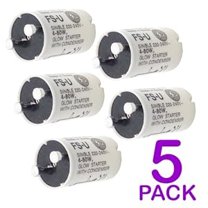 Strip Light Starters - Glow Starter With Condenser - In Packs Of 5/10 ...