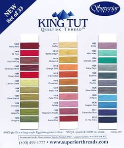 Amazon.com: Superior Threads King TUT Quilting Thread Color Card ...