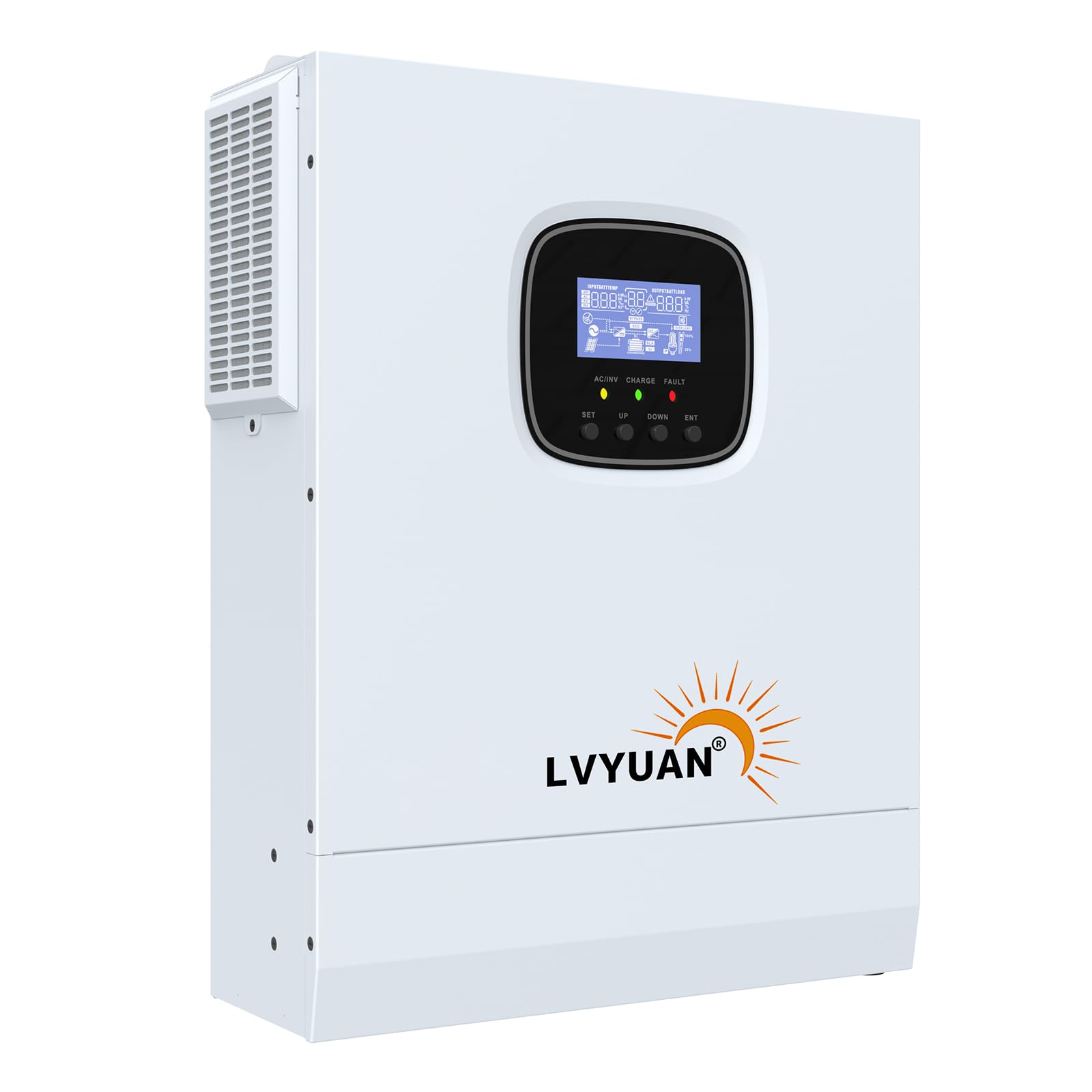 Mua LVYUAN All-in-one Solar Hybrid Charger Inverter Built in 3000W 24V ...
