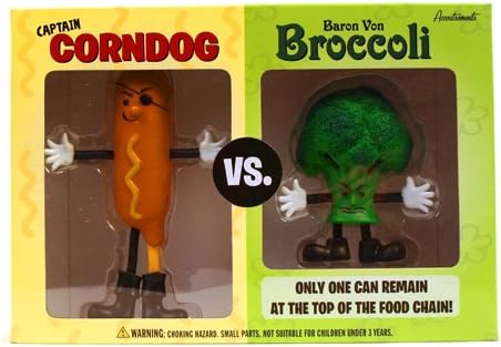 CAPT. CORNDOG vs. BARON VON BROCCOLI Action Figure Set – BigaMart