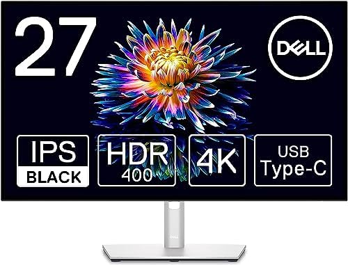 U2723QE UltraSharp USB-C 27 Inch 4K UHD (3840x2160) Monitor, 60Hz, IPS ...
