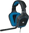 Logitech G430 Gaming Headset, for PC Gaming, 7.1 Surround Sound Headset ...