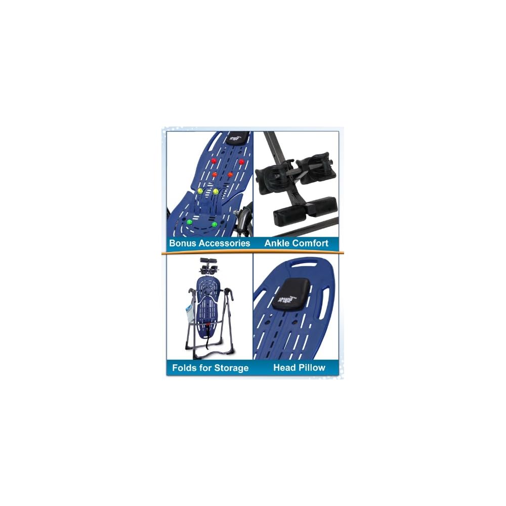 Teeter EP-560 Ltd Inversion Table - 300 lbs, 4'8" - 6'6" - Inversion Zone