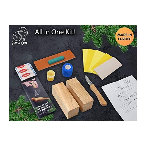 DIY Complete Starter Whittling Kit for Beginners Adults and Teens ...
