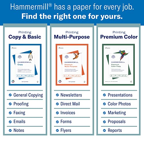 Hammermill Printer Paper Premium Laser Print 28 Lb 11 X 17 1 Ream 500 Sheets 98 Bright 