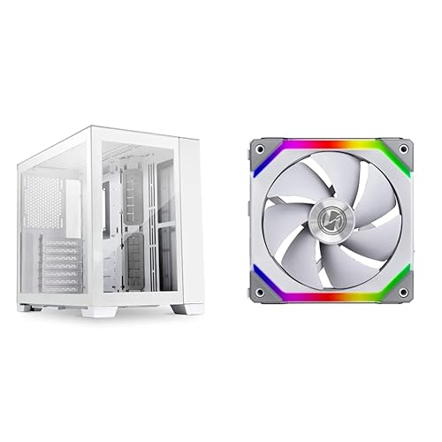 Lian Li O11 Dynamic Mini Snow White - SECC / Aluminum /Tempered Glass ...