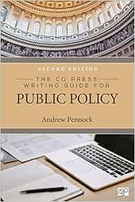 Amazon.com: The CQ Press Writing Guide for Public Policy: 9781071858288 ...