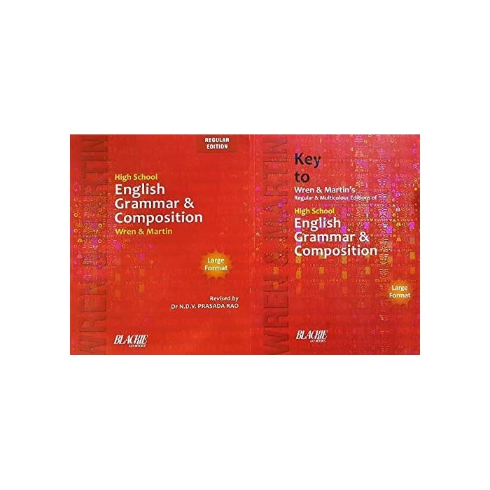 Buy High School Wren and Martin English Grammar and Composition ...
