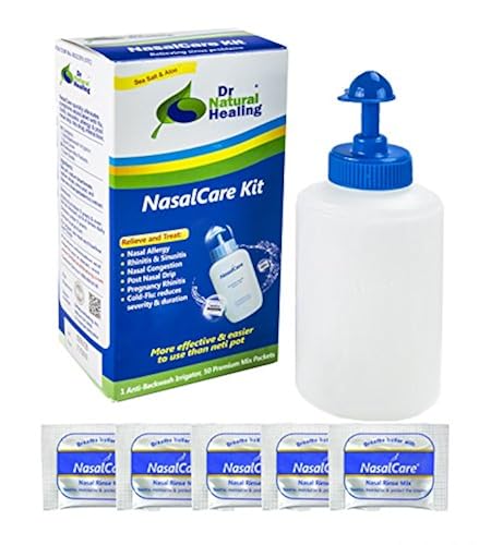 Dr Natural Healing Award Winning Dual Valve, Anti-Back Flow Saline ...