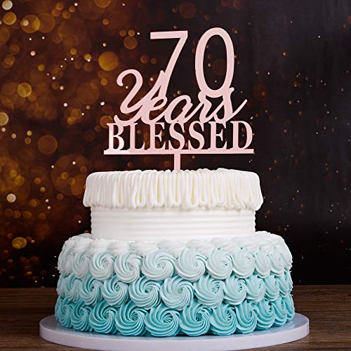 70 Never Looked So Good Cake Topper 70th Birthday Party