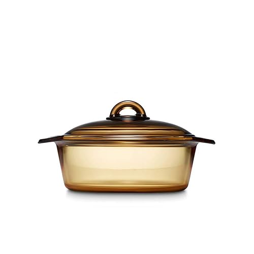 Luminarc Vitro Blooming Heat-resistant Glass Cooking Pot (2L) Amber in ...