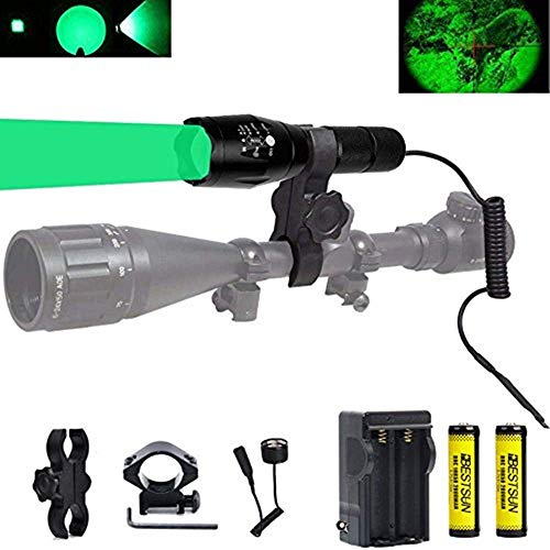 BESTSUN 350 Yards Predator Light Zoomable Tactical Hunting Led ...