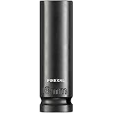 PIERKRL 1/2 Inch Drive 15mm Deep Impact Socket, Made with Heat-Treated ...