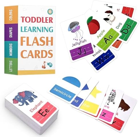 Gopnaty Alphabet Flash Cards, Lowercase and Uppercase Letters Cards ...