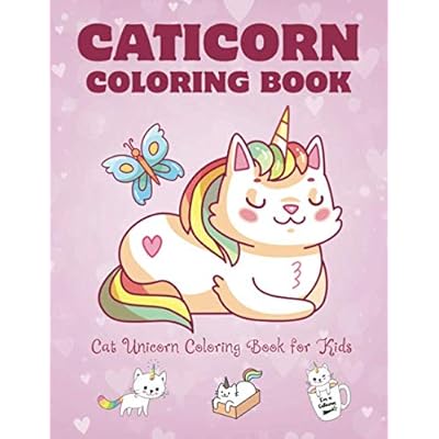 Caticorn Coloring Book: Cat Unicorn Coloring Book Nepal | Ubuy