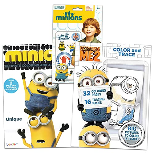 Despicable Me Minions Coloring and Activity Book Super Set with ...