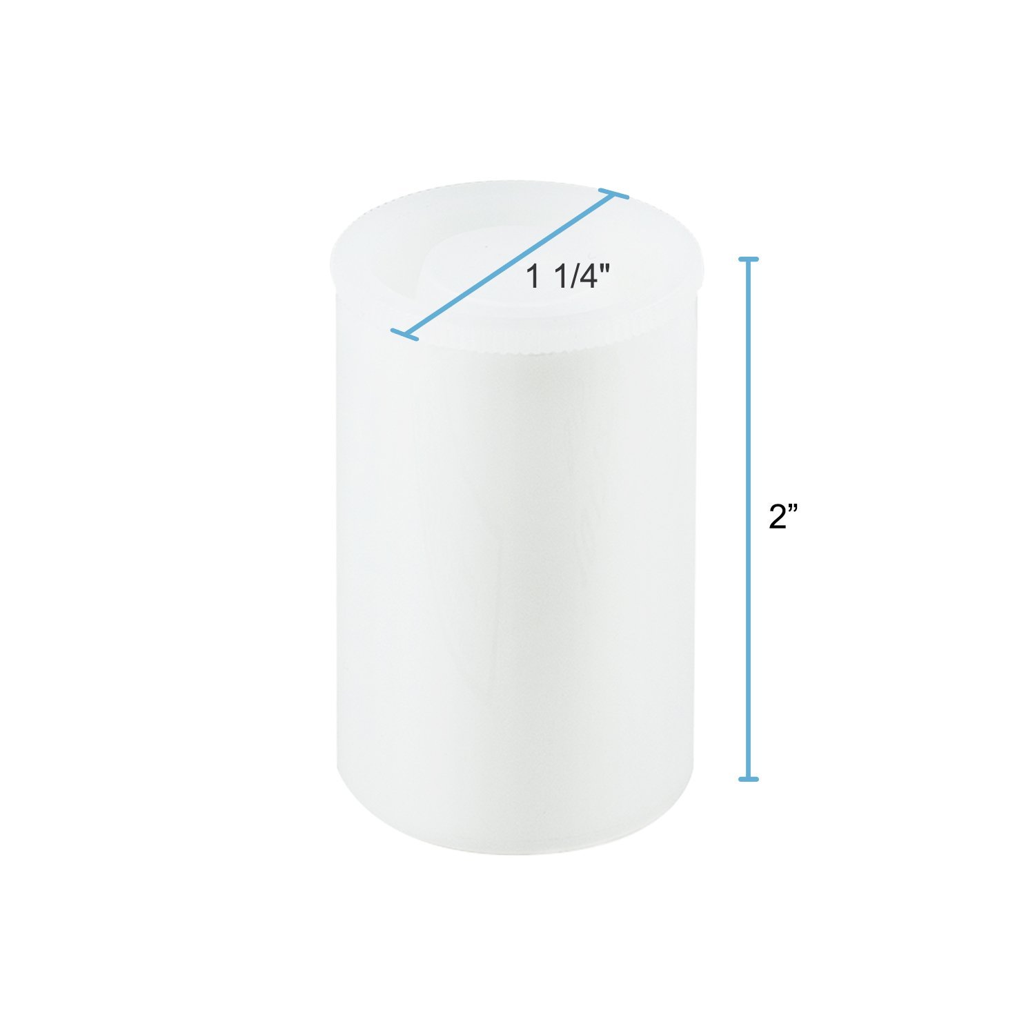 Houseables Film Canisters with Caps, 35MM Empty Camera Reel Containers ...