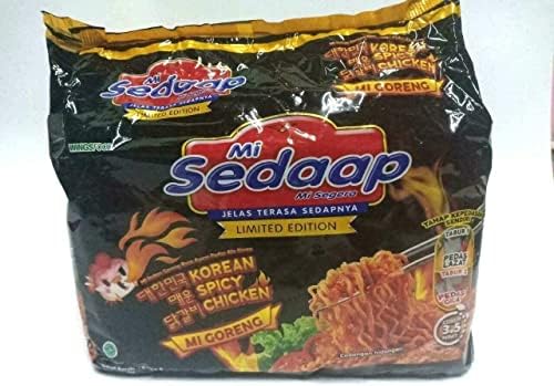 MIE SEDAAP KOREAN SPICY 5x 87 g-Pack of 1 price in Saudi Arabia ...