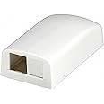 Amazon.com: Panduit Surface Mount Box, Mini Com, 2Port, Off Wht ...