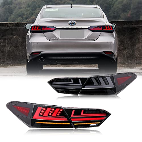 inginuity time LED Clear White Tail Lights for Toyota Camry 2018 2019 ...