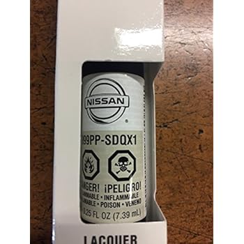 Amazon.com: Nissan Touch up Paint .5oz 3-in-1 Applicator QX1 Ivory ...
