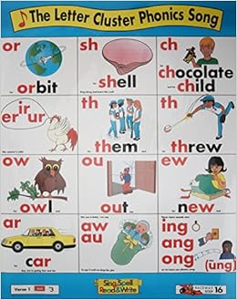Amazon.com: LETTER CLUSTER CHART # 1 SECOND EDITION SING SPELL READ AND ...