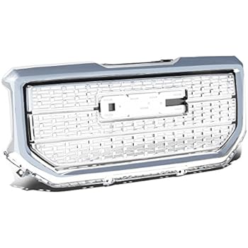 Amazon.com: 2016-2018 GMC Sierra Denali Front Chrome Grille 23496245 w ...