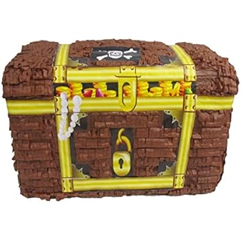 Amazon.com: Pirate Treasure Chest Pinata: Kitchen & Dining