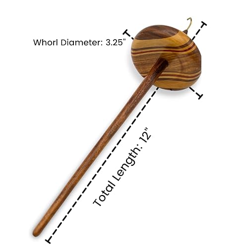 Tatting Shuttle Spinning Wheel Revolution Fibers Artisan Top Whorl Drop ...