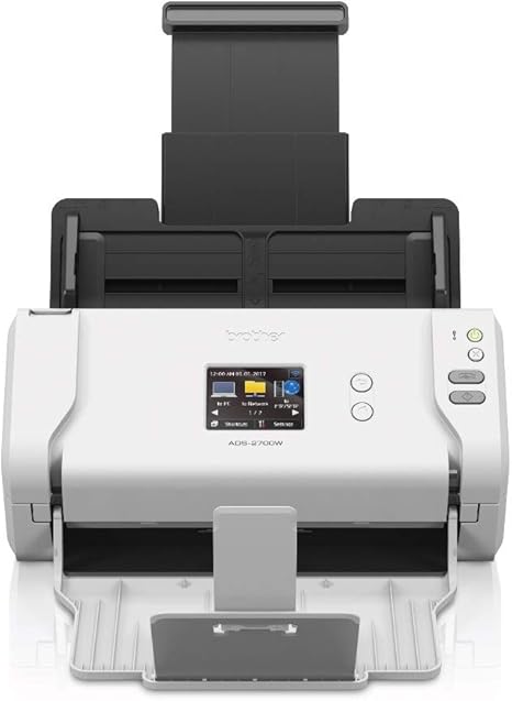 Brother ADS-2700W Scanner bureautique à défilement | Ecran couleur ...