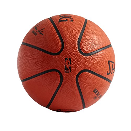 Spalding NBA Mini 2-Panel Basketball, Orange, Mini/Size 3/22-Inch ...