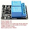 AIHJCNELE 3pcs DC5V 2 Channel Relay Module with Optocoupler Low Level ...