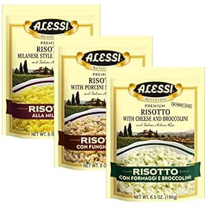 Amazon.com : Alessi Autentico, Premium Seasoned Risotto, Italian ...