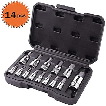 Craftsman 6 Piece 3/8" Inch Drive Screwdriver Bit Socket Set - - Amazon.com