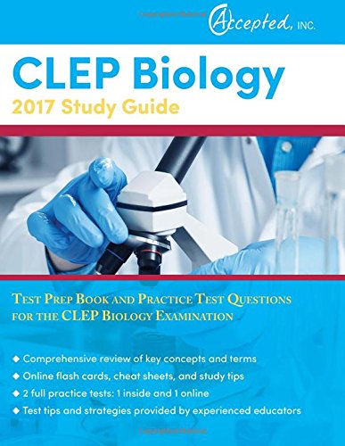 CLEP Biology 2017 Study Guide: Test Prep Book and Practice Test ...
