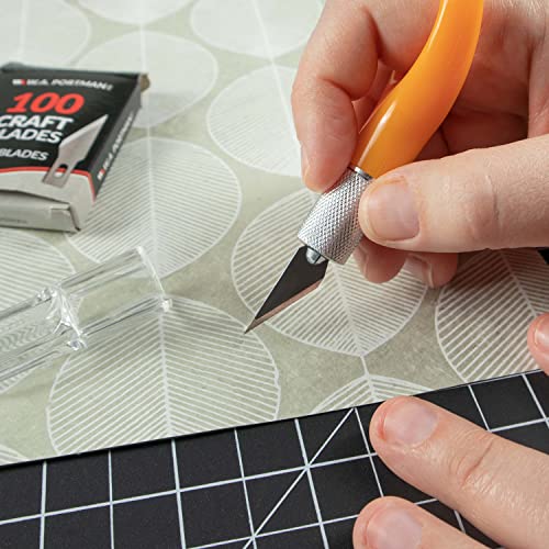 WA Portman Finger Tip Knife Set - Ergonomic Finger Blade Craft Knife ...