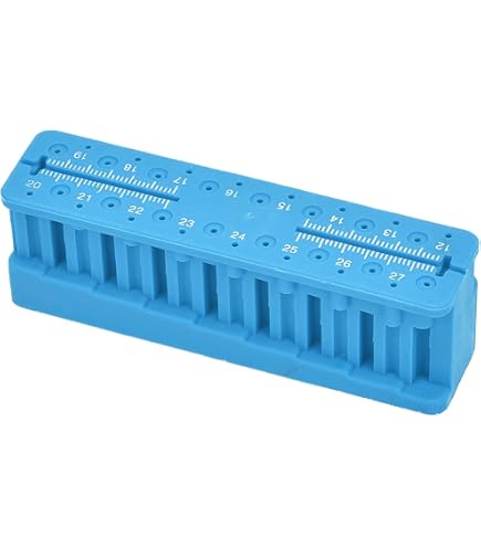 Filler Block 5-Pack Dental File Holders - Autoclavable Endo Blocks (8 ...