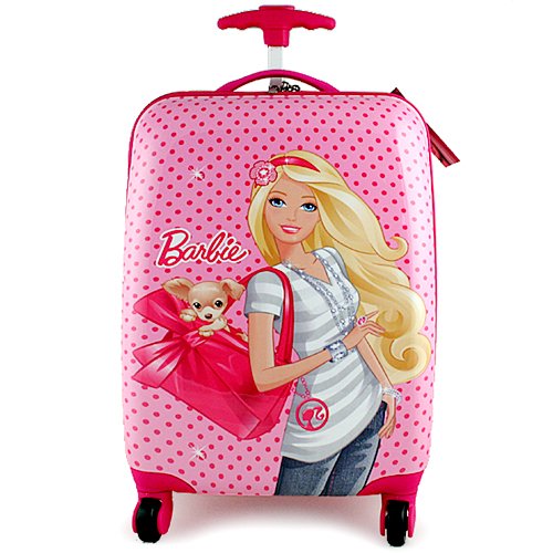 Barbie Polycarbonate Hard Shell Spinner Luggage Case: Amazon.ca ...