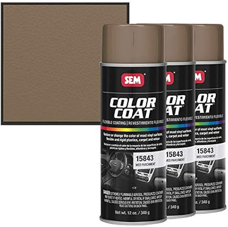 Amazon.com: SEM 15843 Medium Parchment Color Coat - 12 oz. (3): Automotive