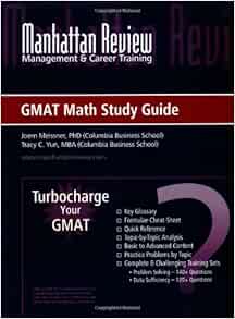 Manhattan Review Turbocharge Your GMAT: Math Study Guide: Joern ...