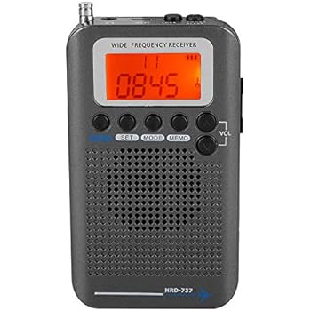 Amazon.com: fosa Multi Band Radio Receiver Scanners/Hand-held/Frequency Bands: AIR FM AM CB SW ...