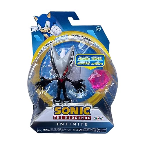 Sonic The Hedgehog 4" Articulated Action Figure Collection Infinite in ...